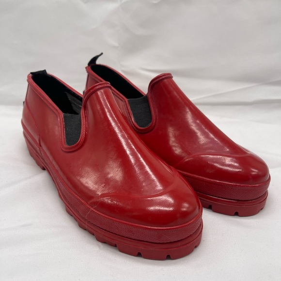 Falls Creek | Shoes | Vintage Falls Creek Red Waterproof Rue Slipon ...